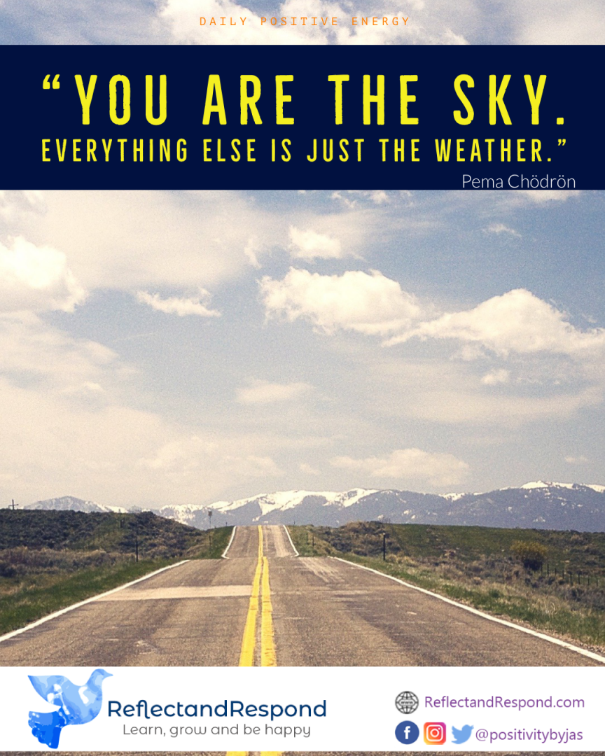 You are the Sky - ReflectandRespond