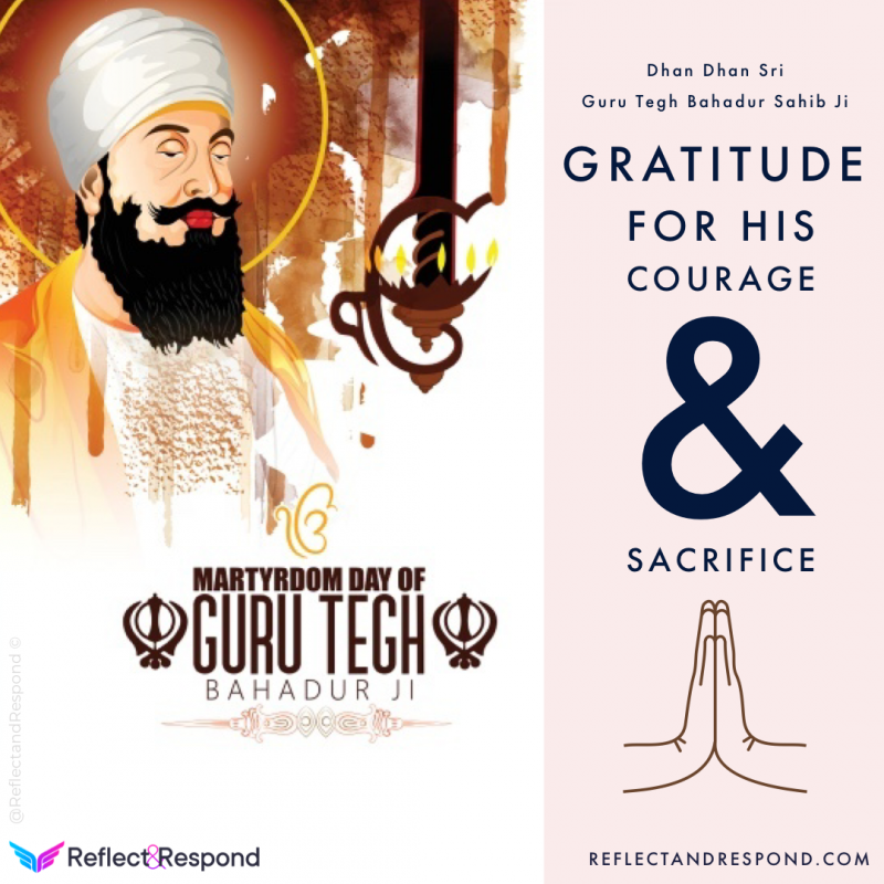 Powerful 100 Guru Tegh Bahadur Sahib Ji Quotes - ReflectandRespond