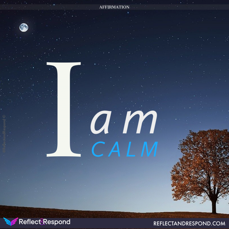 AFFIRMATION: I am not alone, God is with me - ReflectandRespond